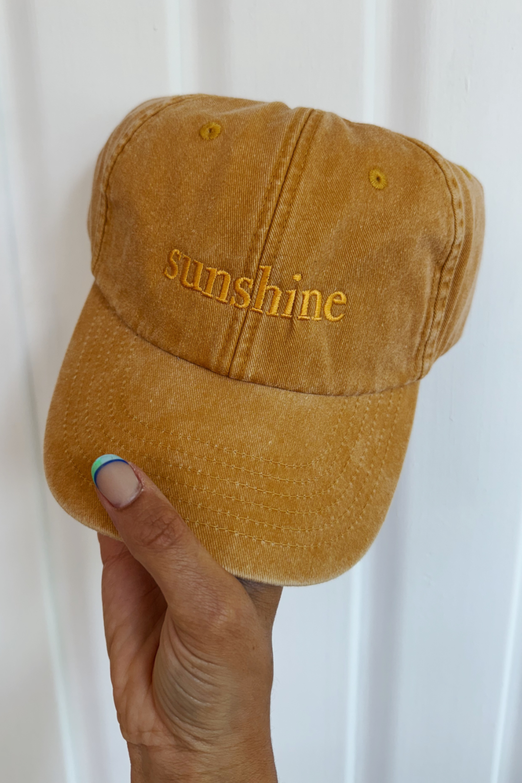 Sunshine Embroidered Cap